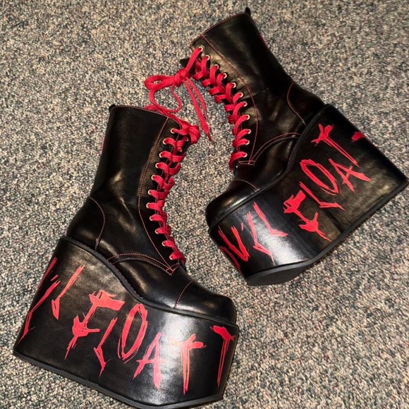 Dolls Kill | Shoes | Dollskill X Wb Horror It Pennywise Youll Float Too ...